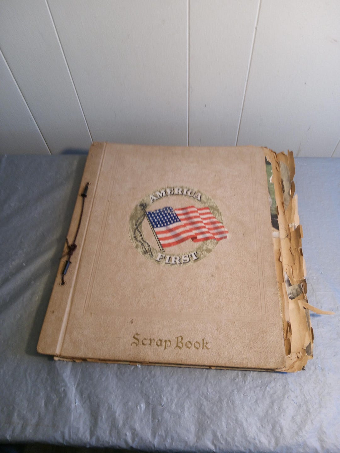 12x14" 1940s Vintage Scrapbook - Etsy