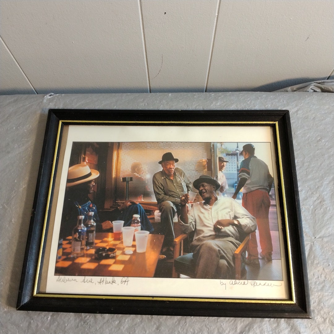 Signed Alicia Hansen Black Americana Photograph, Auburn Ave Atlanta - Etsy