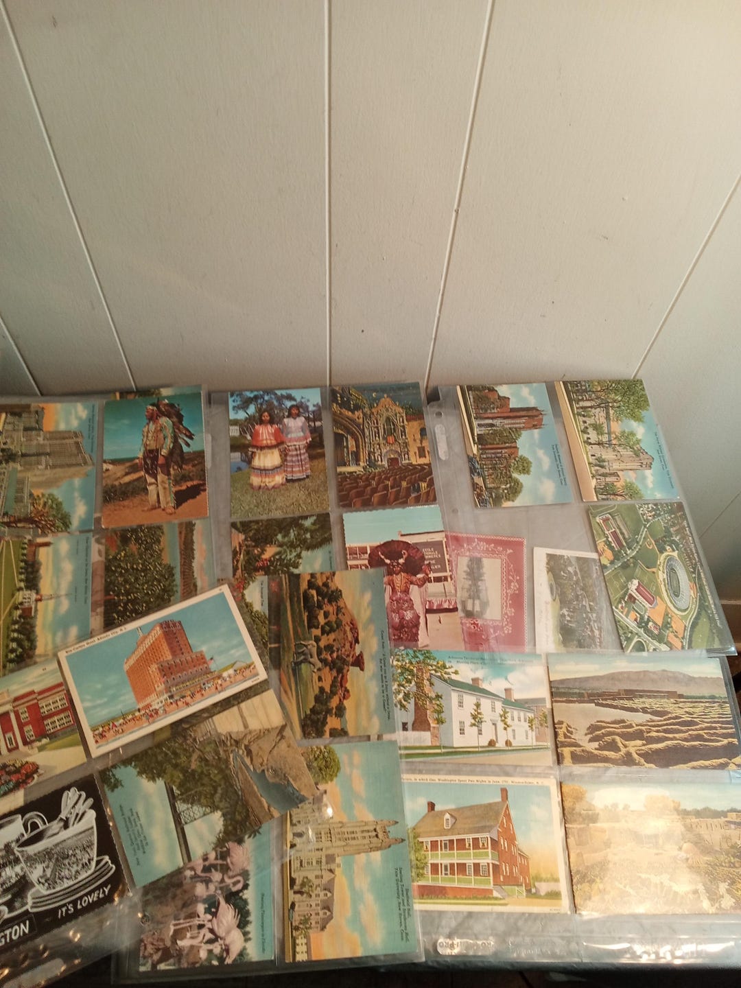 60pc 1900-1950s Assorted Lot Vintage Color Postcards, Atlantic City ...