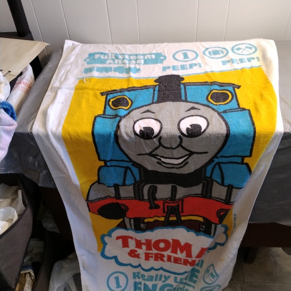 Thomas the Train Beach Towel - Etsy