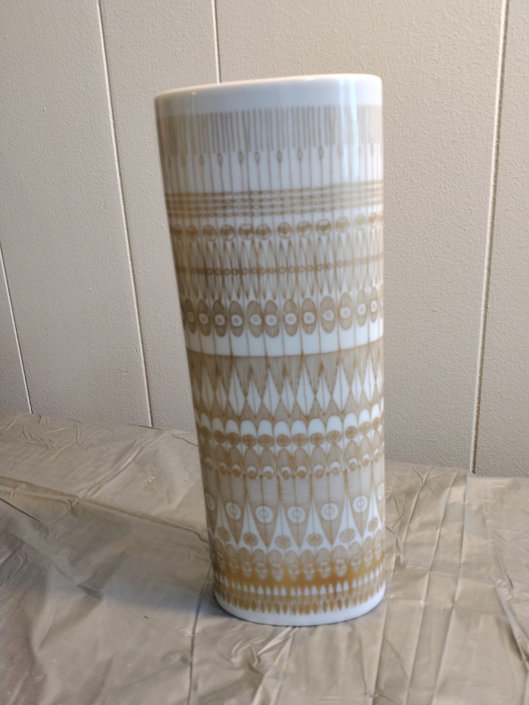 8 1/2 Vintage Rosenthal Studio Line White & Gold Oval - Etsy