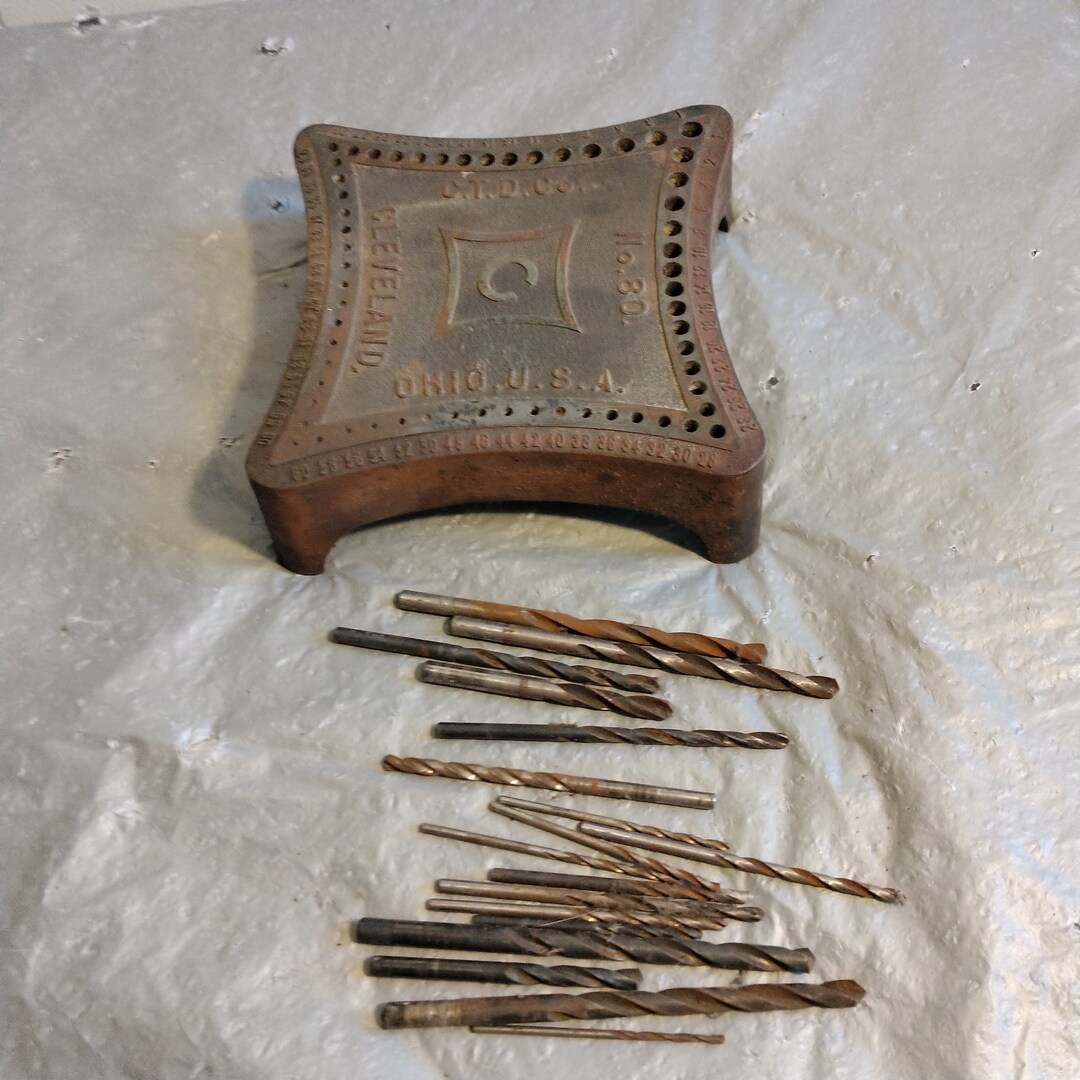 Vintage CTD Co No 80 Drill Bit Holder - Etsy