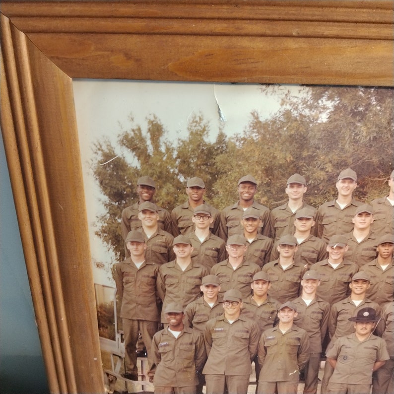 11x14 1982 Vintage Military Group Photo Squadron 3702 - Etsy