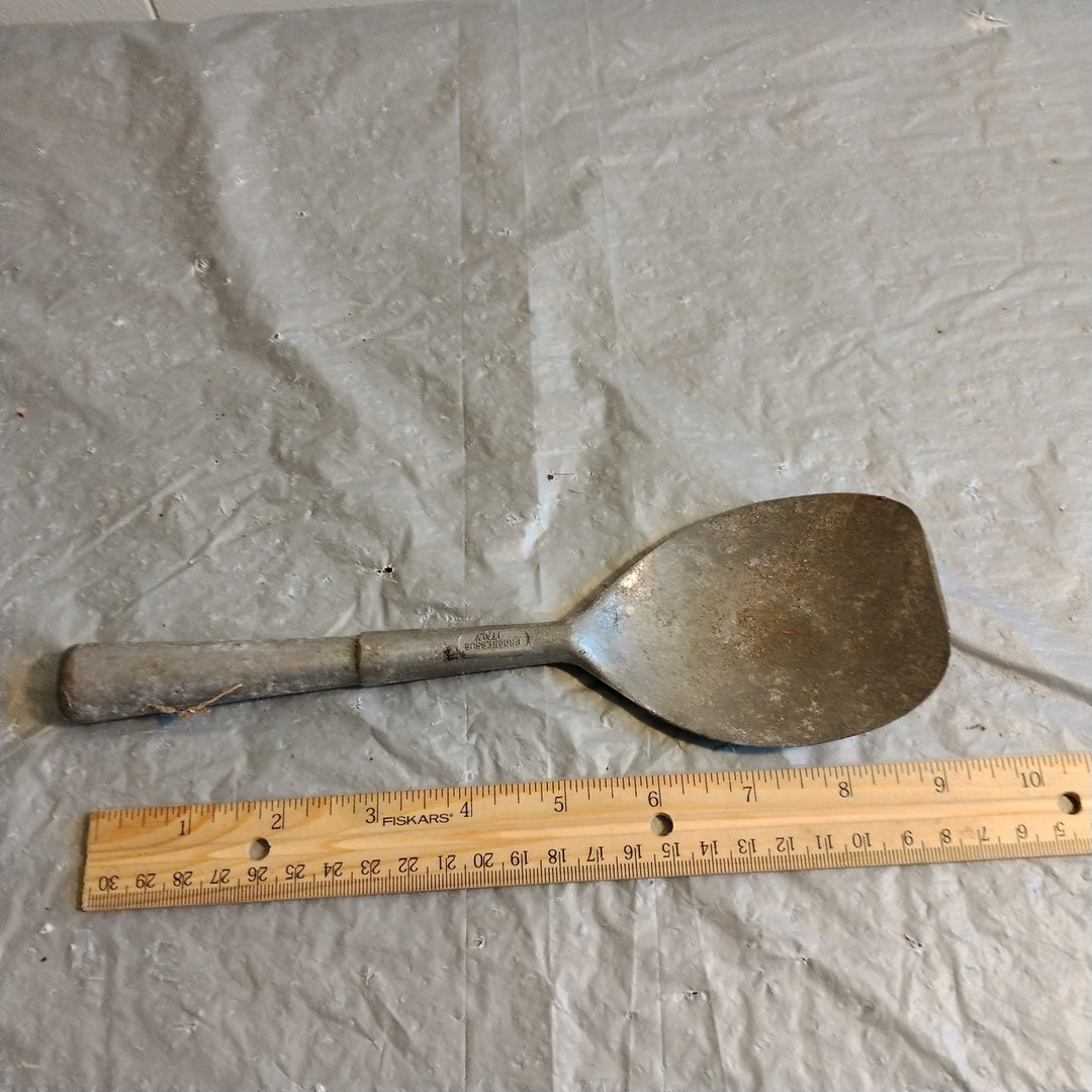 9 3/4" Vintage Progressus Italy Aluminum Scoop Spoon - Etsy
