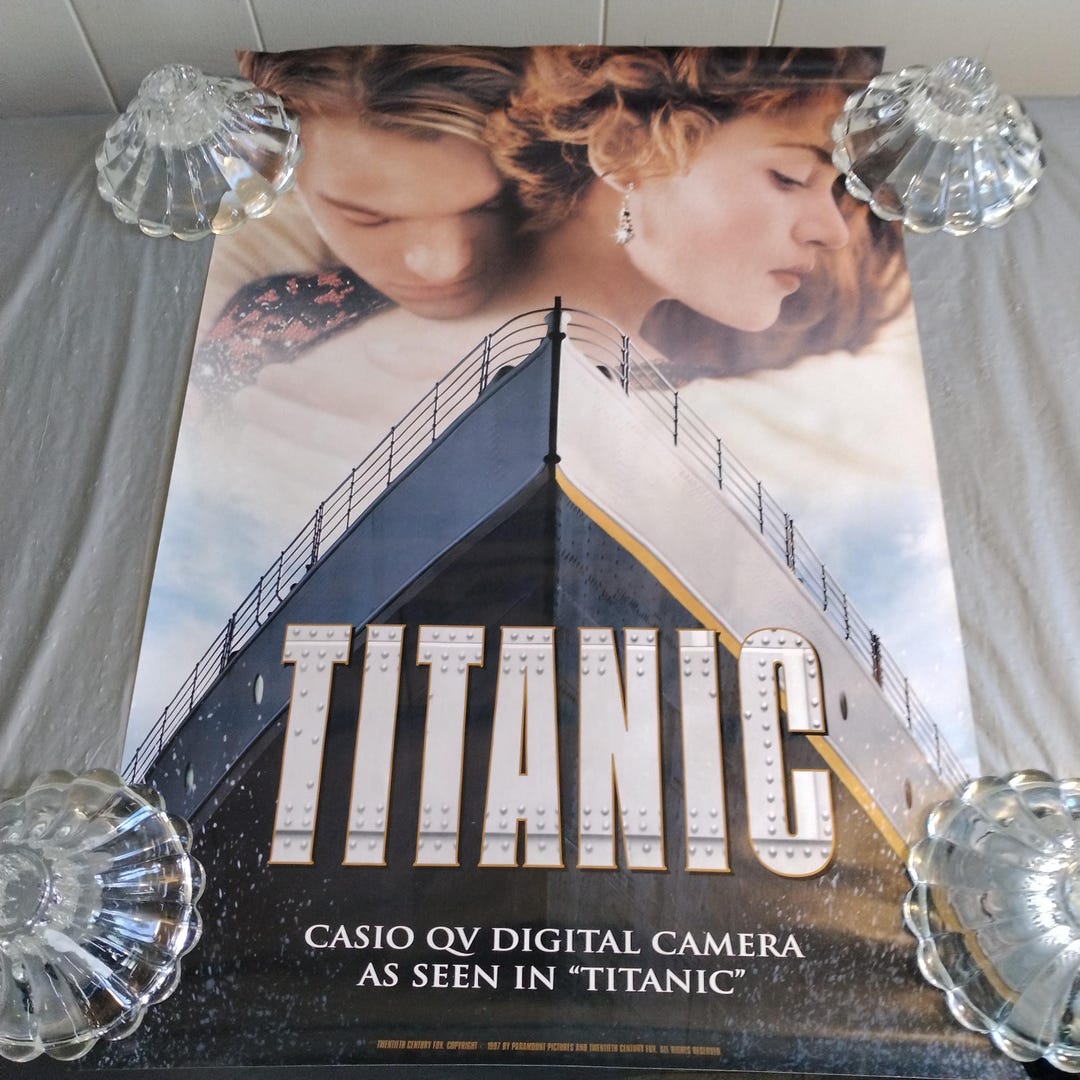 13.75x20" Titanic Casio Camera Movie Poster 1997 - Etsy