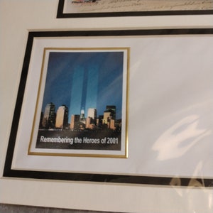 9-11 Heroes Usa 2001 First Class Stamp With Photo First Day of Issue ...