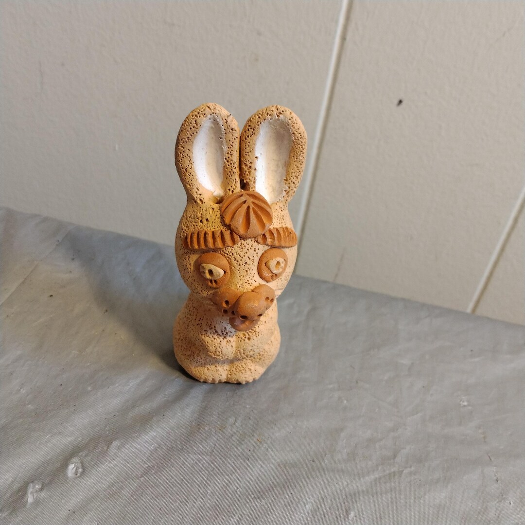Abstract Rabbit Art Pottery Clay Whistle - Etsy