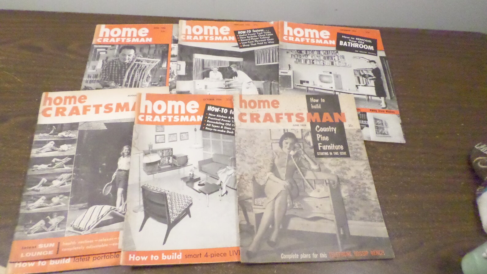7pc 1950's Home Craftman Magazine Lot - Etsy