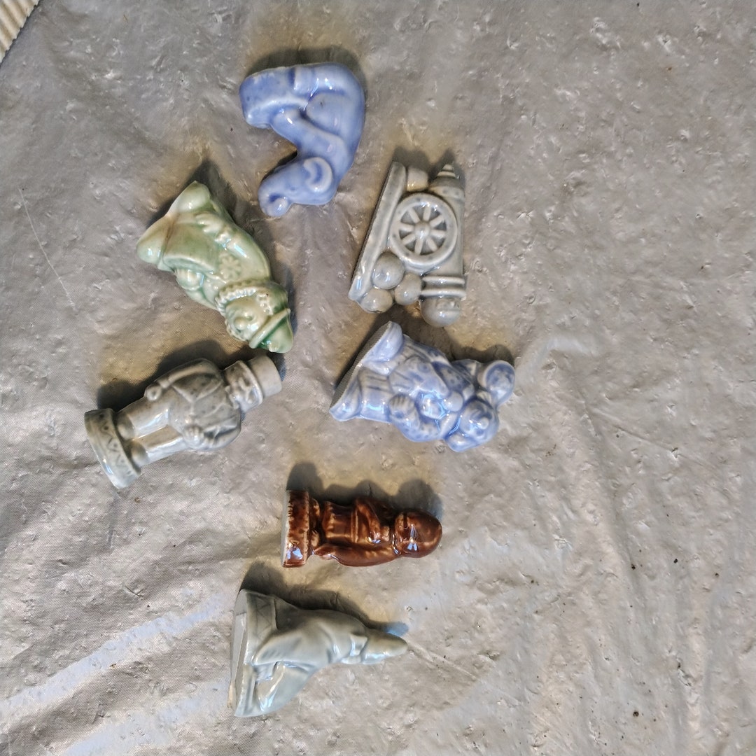 Lot Vintage Wade Tea Figurines, Clown Elephant Cannon - Etsy