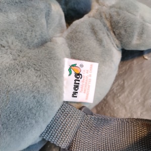 Vintage Mango Teddy Bear Co Plush Hippo Backpack, Hippopotamus - Etsy