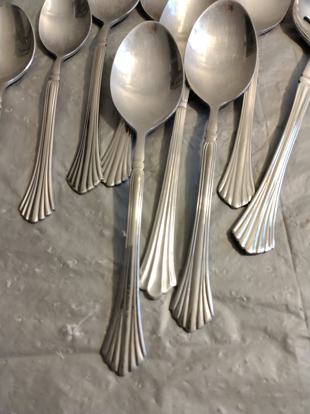 27 Pc Vintage Cambridge Stainless Silverware Set - Etsy