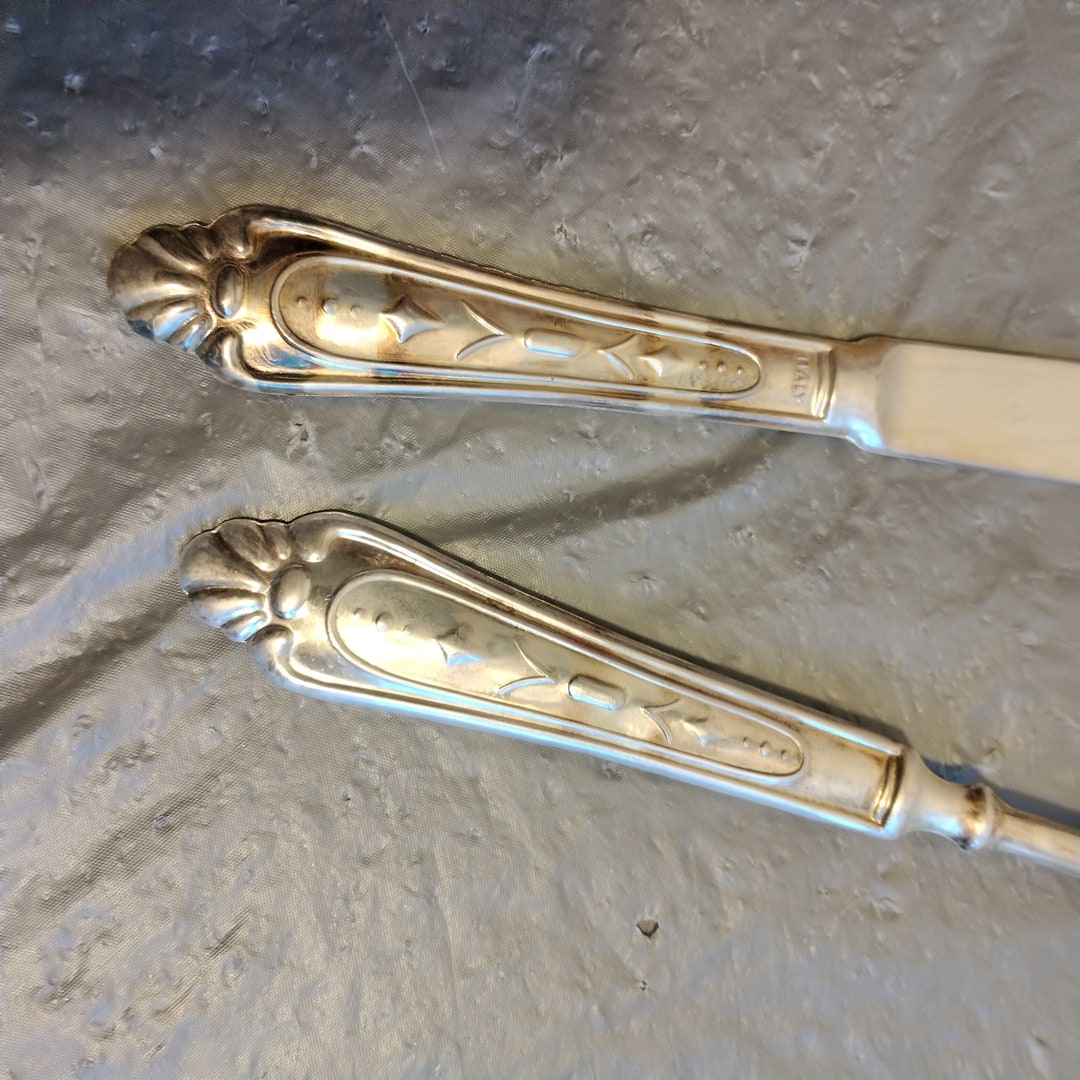 50pc Vintage Italian Silverware Set, Italy Silverware Utensil - Etsy