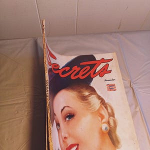 Nov 1945 Secrets Magazine, Dark Undercurrents - Etsy