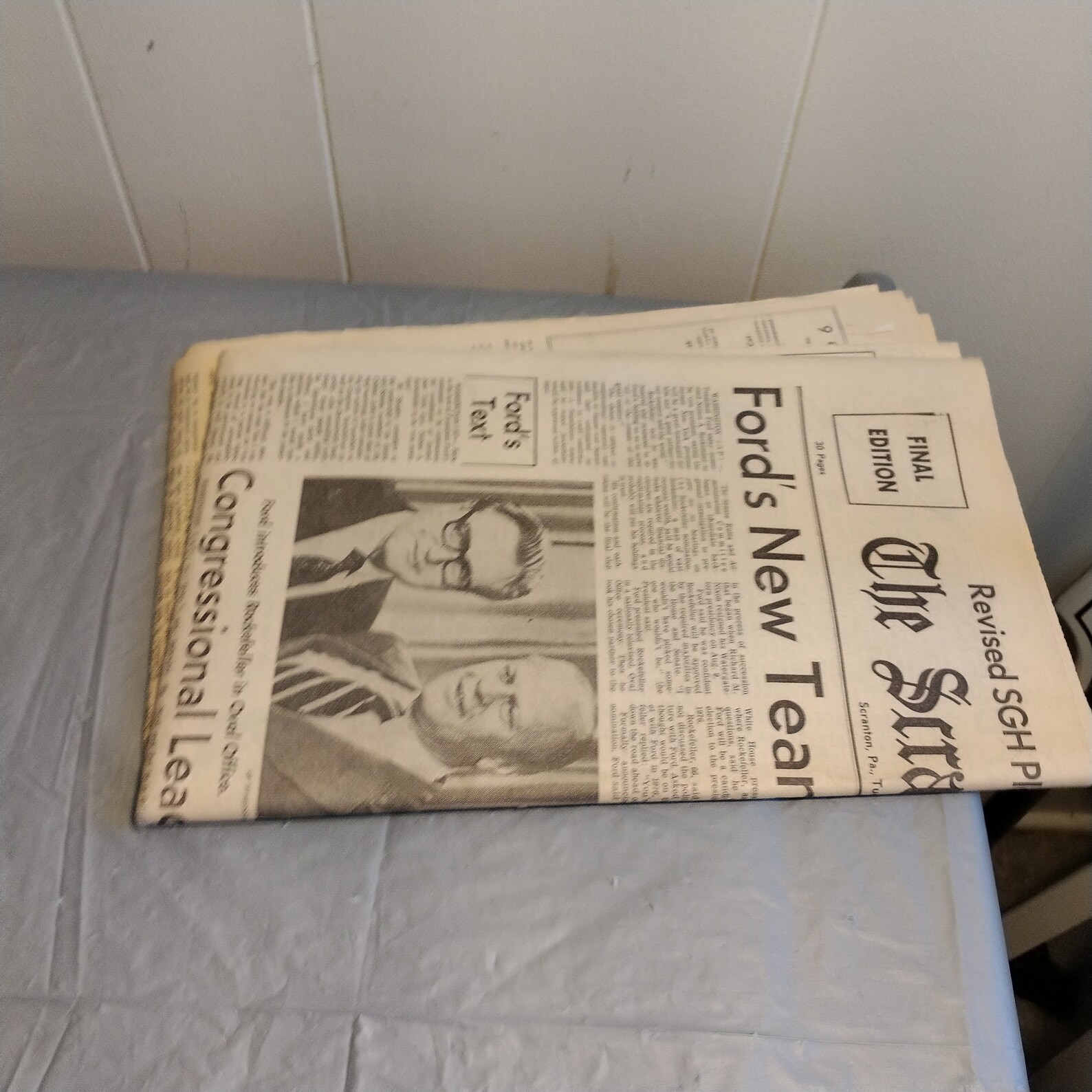 3pc 1970s Nixon Ford Rockefeller US News Magazine New York Times ...