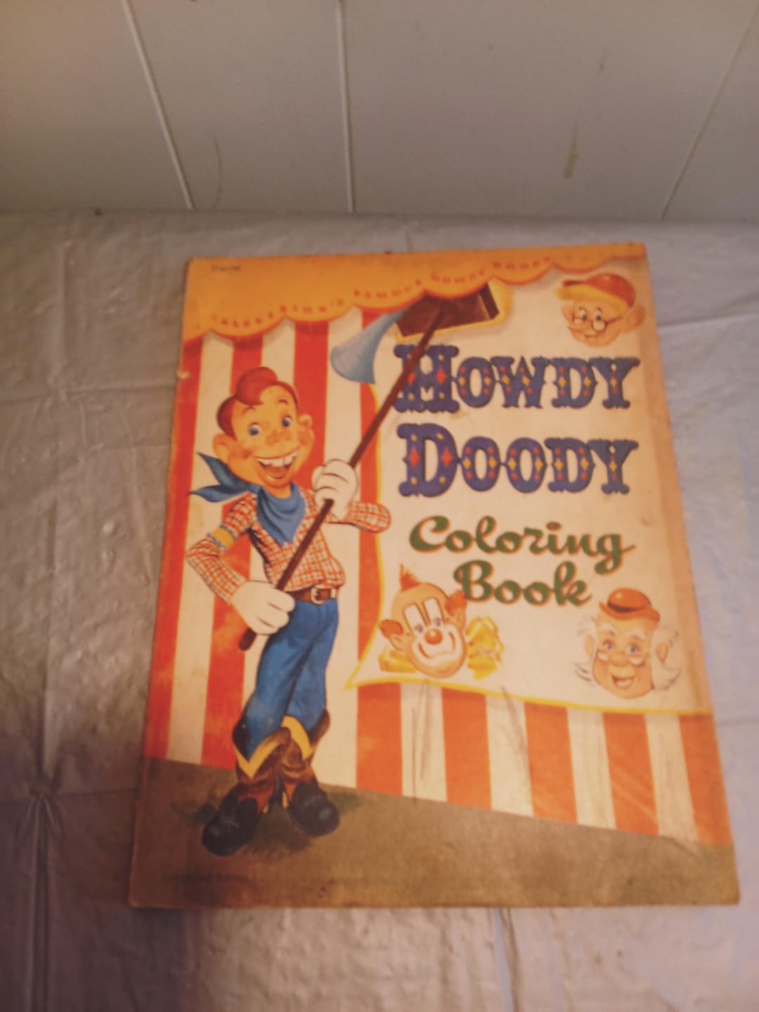 Vintage Howdy Doody Coloring Book - Etsy