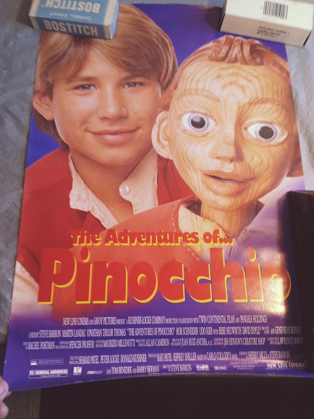 13x19" the Adventures of Pinocchio Poster - Etsy