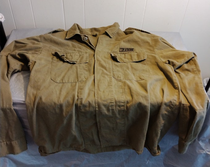 Vintage Israeli Military Uniform Shirt - Etsy