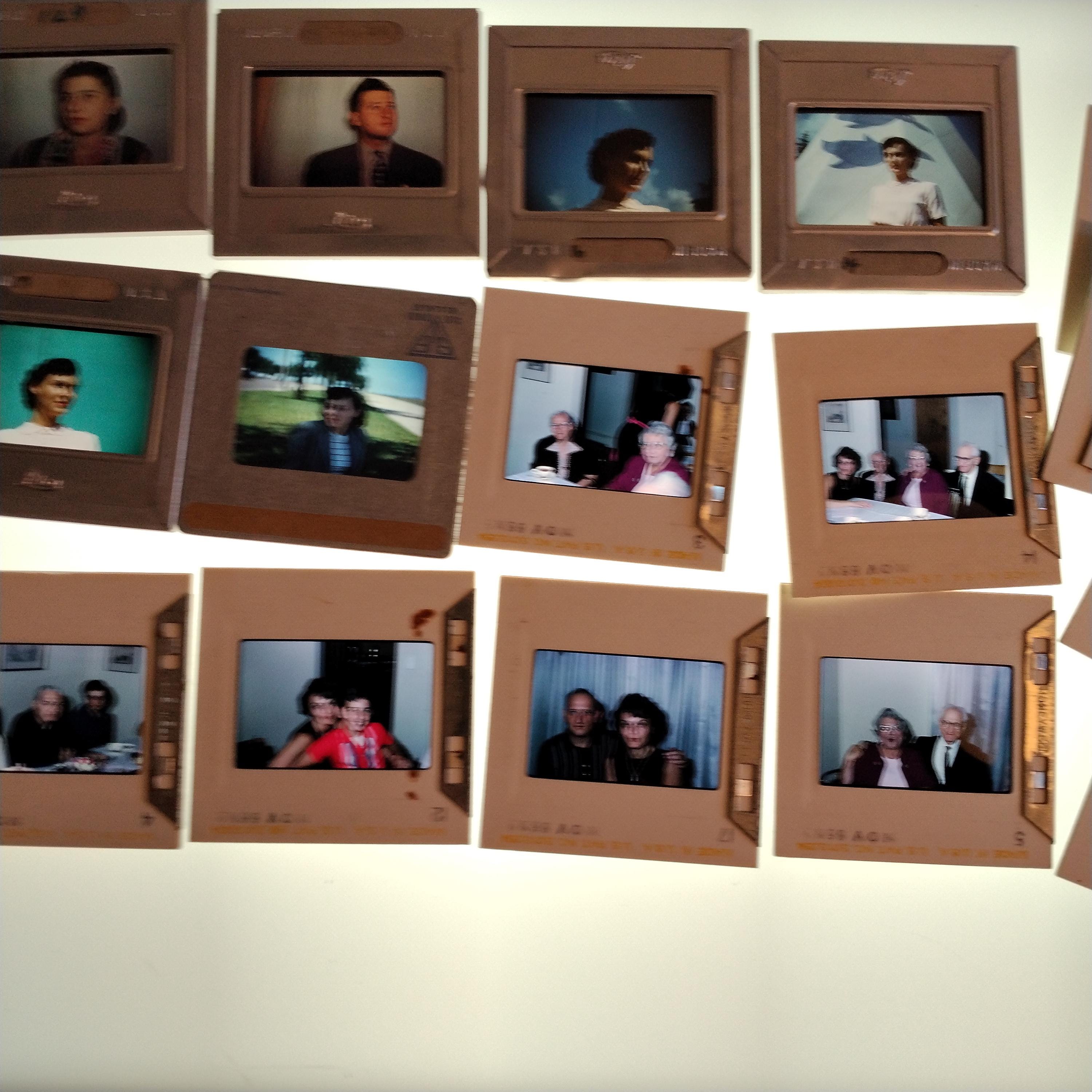 47 Vintage 2x2 Slides, Family Slides - Etsy