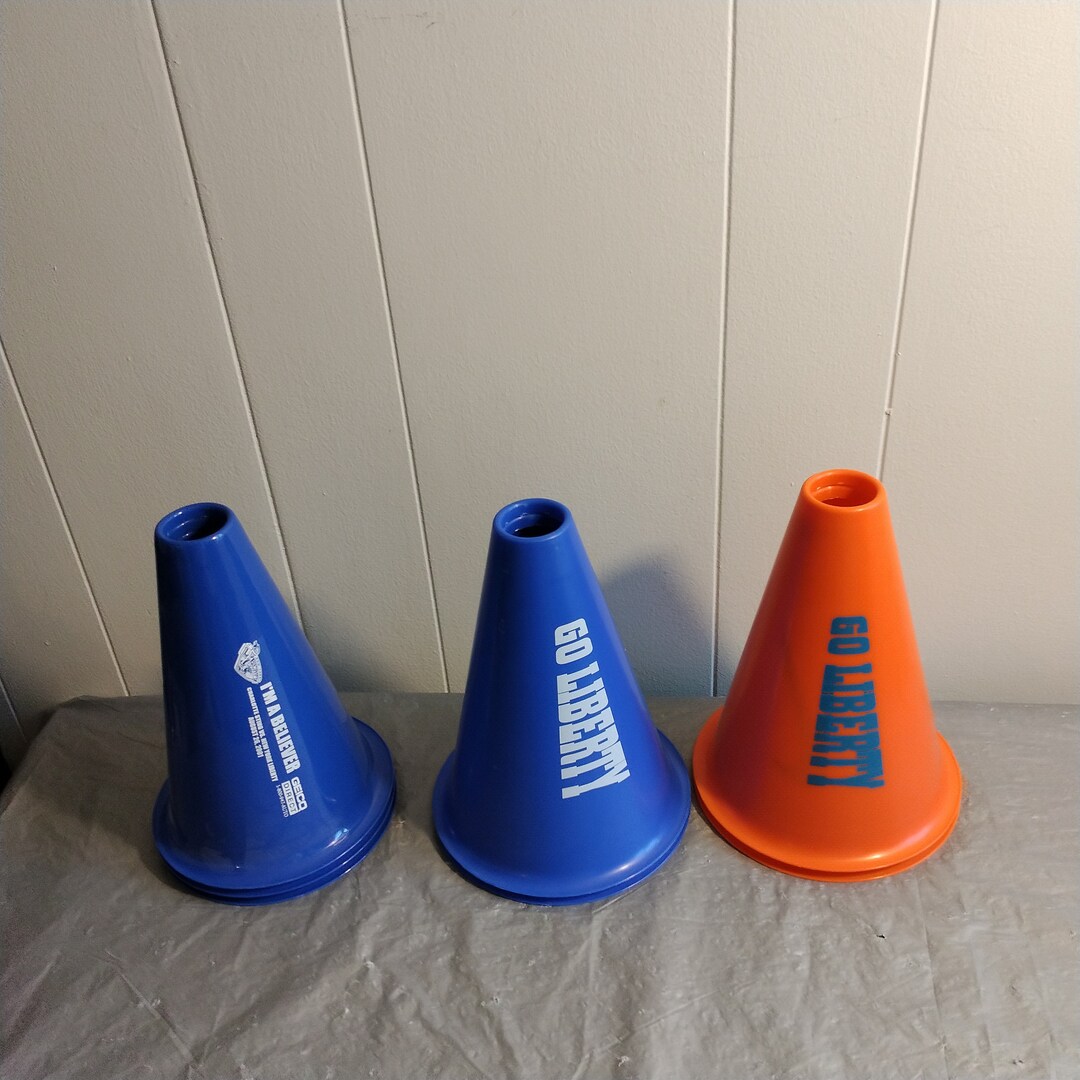 7 WNBA Go Liberty 8.25" Plastic Megaphone, I'm a Believer, Geico, Nike ...