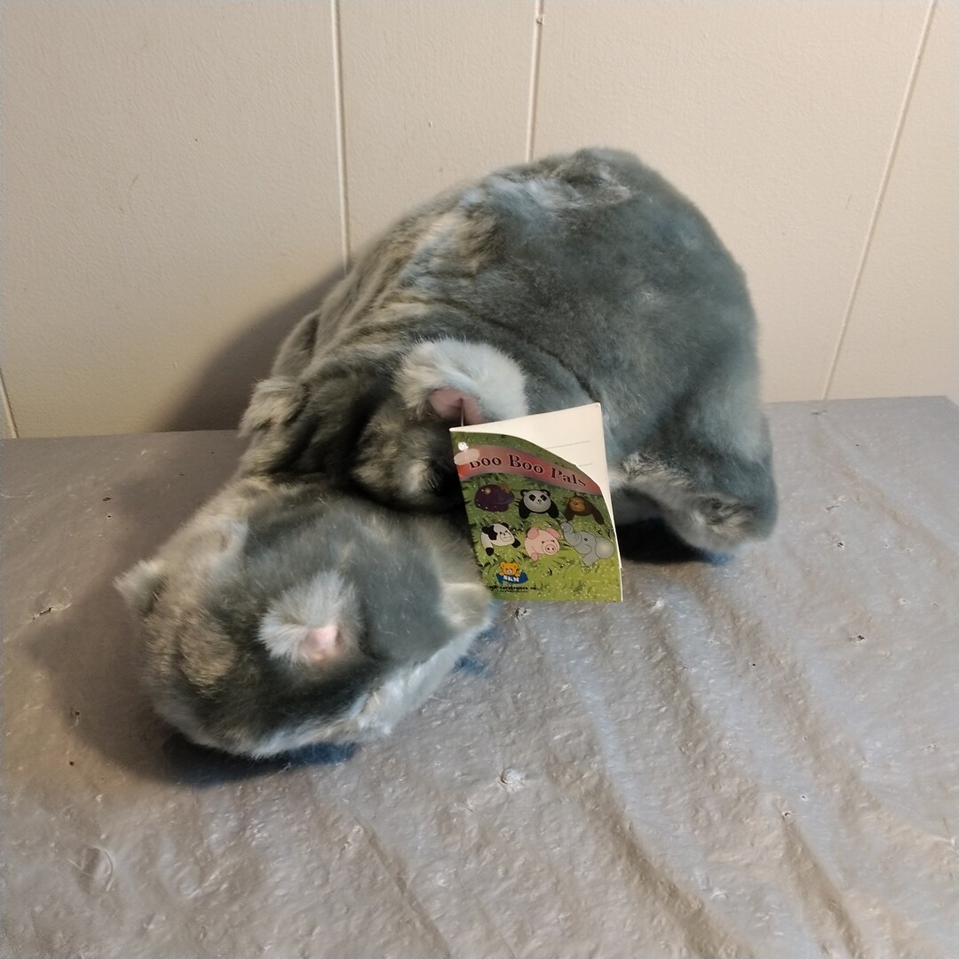 Vintage SKM Plush Boo Boo Pals Hippo Hippopotamus - Etsy