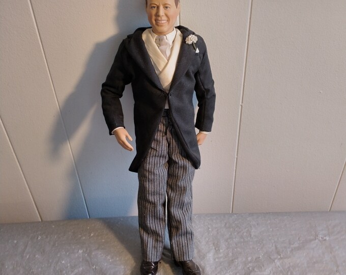 Franklin Mint Porcelain JFK Doll John F Kennedy Doll - Etsy