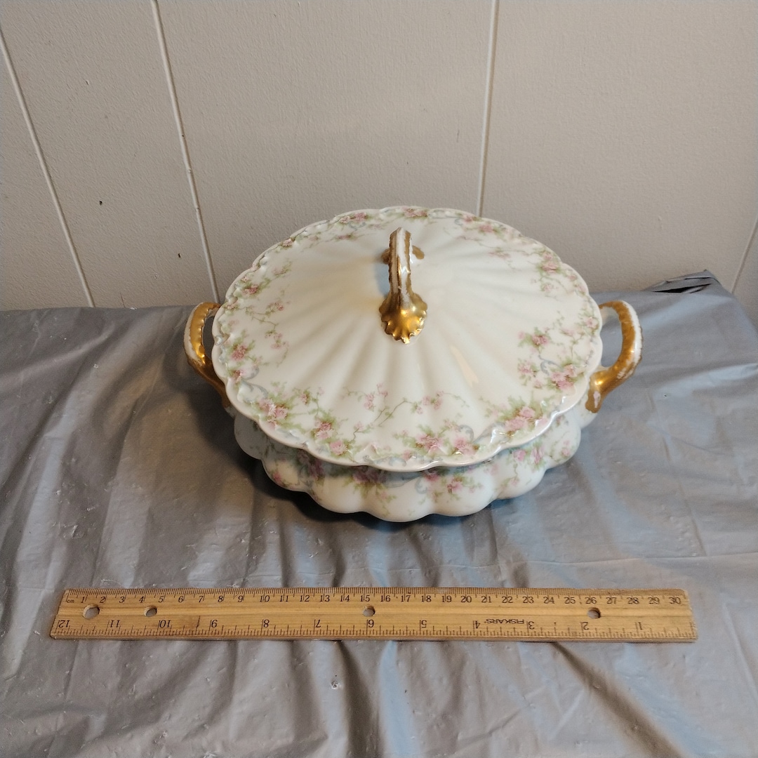 Vintage Theodore Haviland Limoges Covered Vegetable, Pat Appld For ...