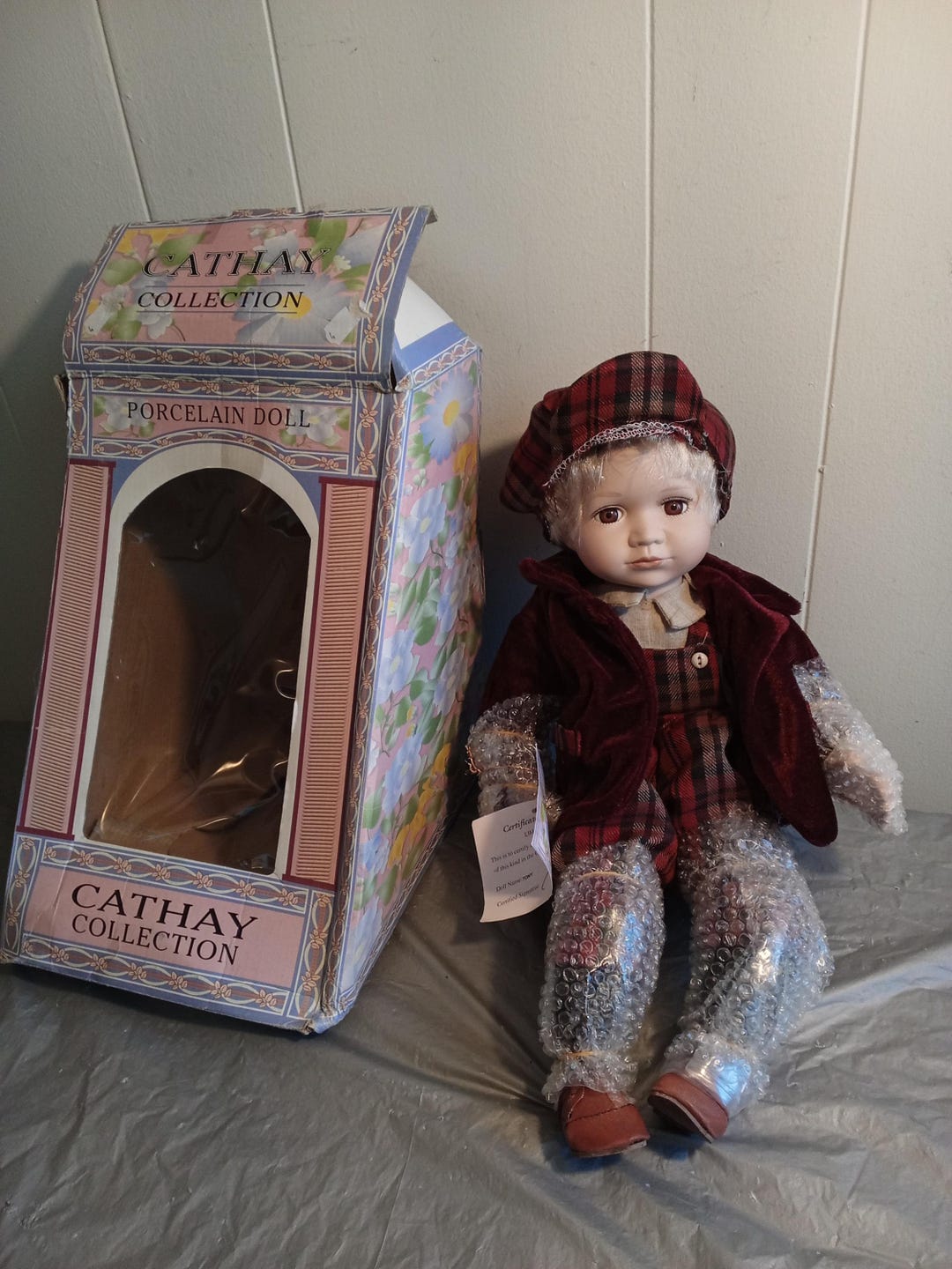 Cathay Collection Porcelain Boy Doll Tony With COA - Etsy