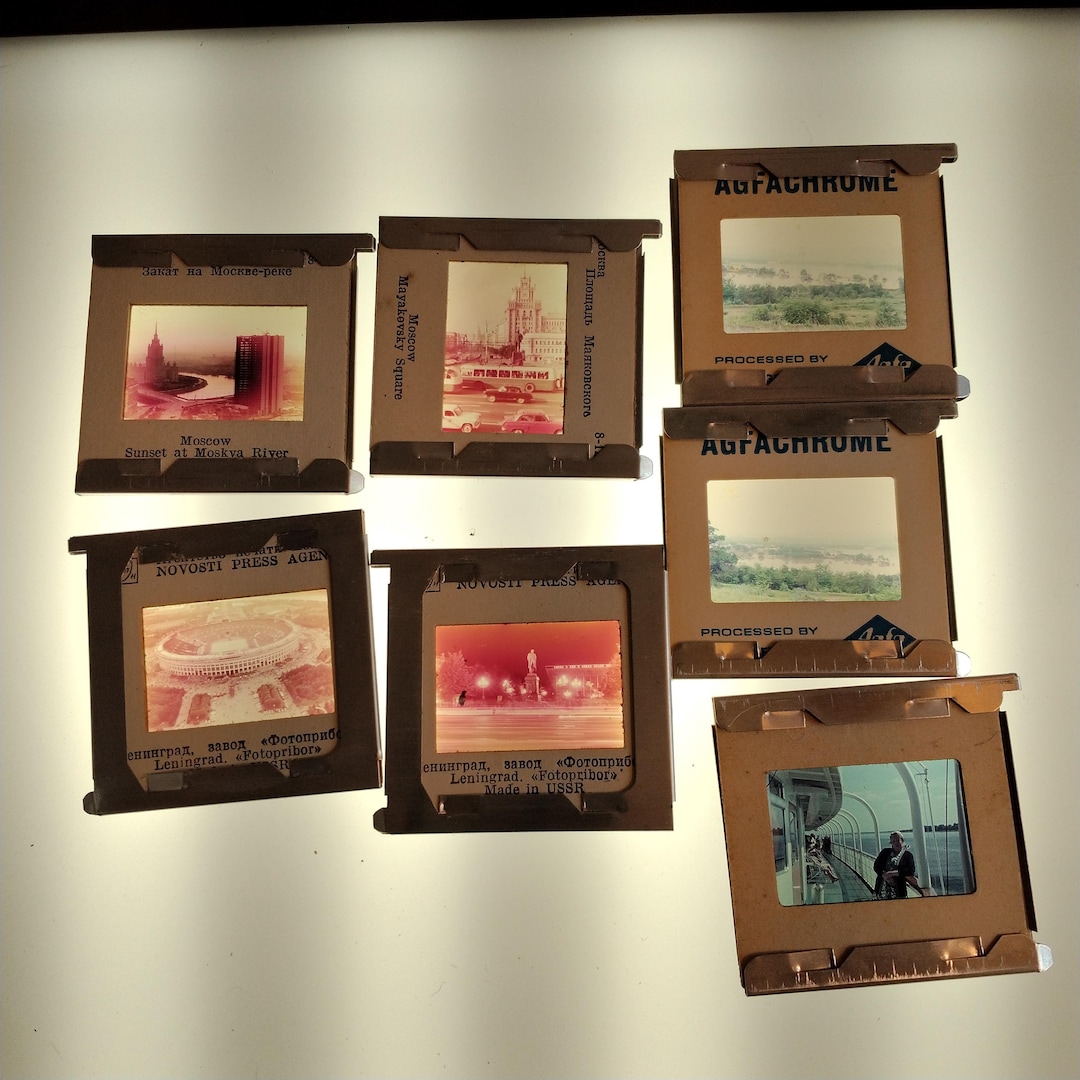 Vintage 2x2 Slides, Novosti Press USSR Soviet Union Slides & Eastman ...