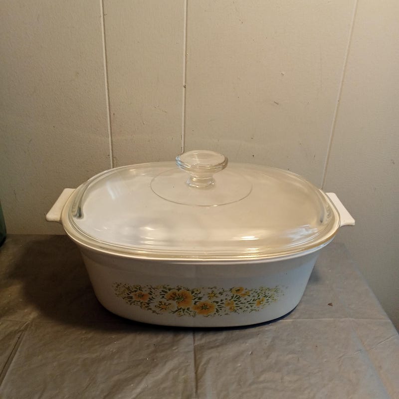 Yellow Corning Ware - Etsy