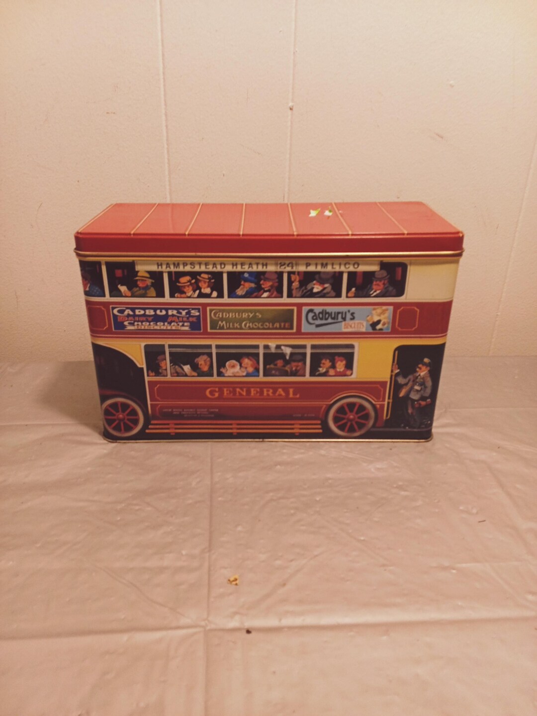 Cadbury Milk Chocolate Double Decker Bus Tin - Etsy