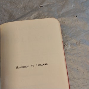 Vintage Handbook to Holland, Wark Lock & Cos Holland Book - Etsy