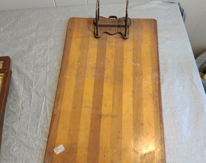 Vintage Shannon Arch Clipboard Receipt Holder Wood Clipboard - Etsy