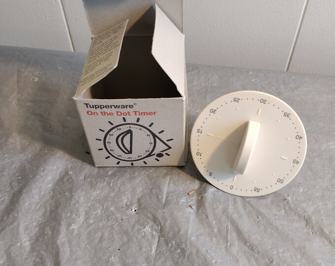 NOS Vintage Tupperware Kitchen Timer Tupperware on the Dot - Etsy
