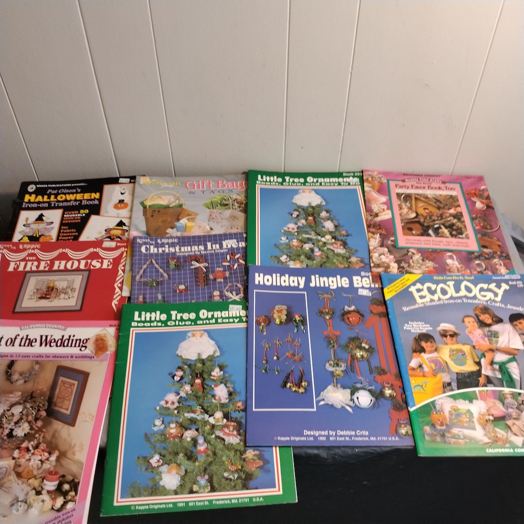 16 Craft Magazines Leaflets, Beading, Felt, Paint, Kids Crafts, Magnets ...