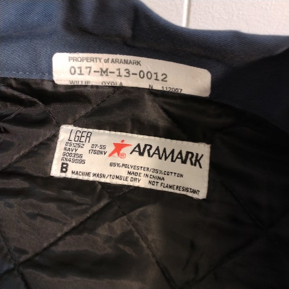 Vintage Pepsi Driver Jacket Uniform Aramark - Gem