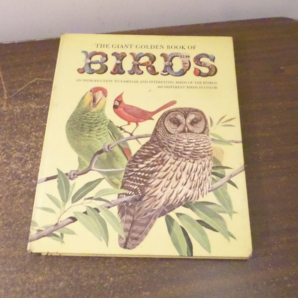 Vintage Bird Book - Etsy