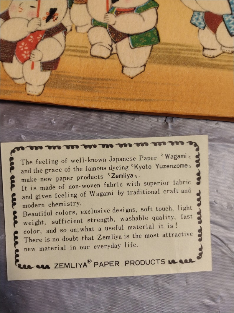 2 Vintage Japanese Paper Wagami Checkbook Covers - Etsy