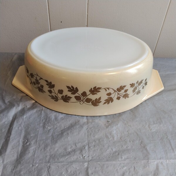 Pyrex Golden Leaf - Etsy