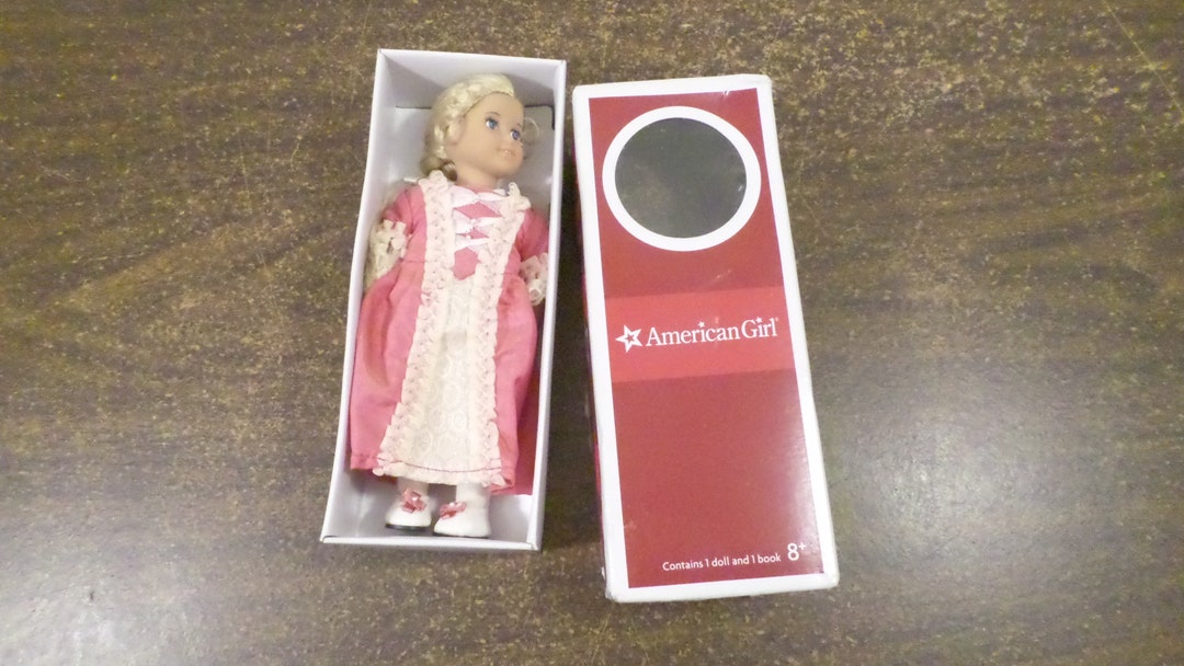 Vintage American Girl Elizabeth Mini 6 1/2 Doll With Book in Box - Etsy