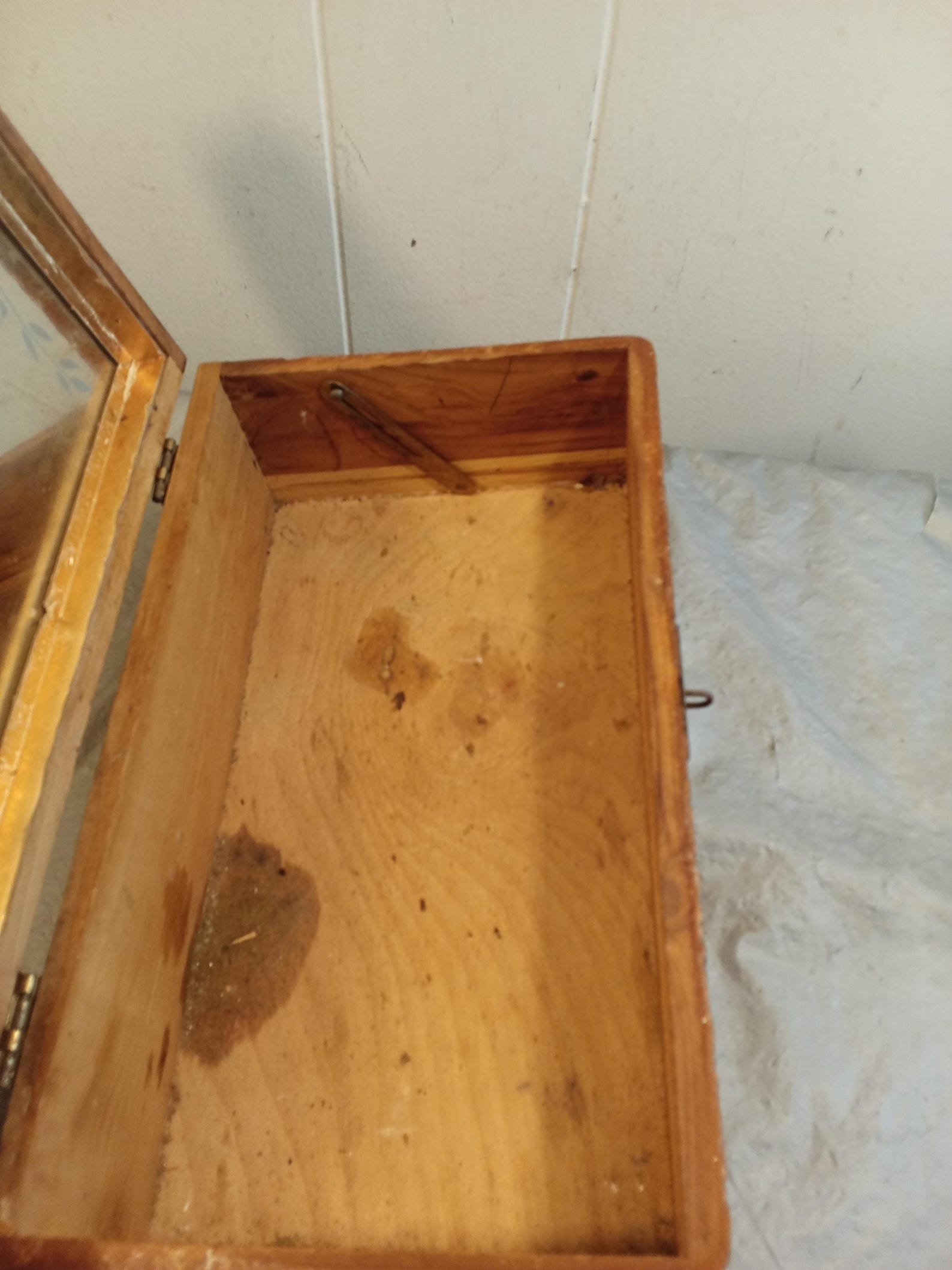 Vintage Floral Wood Carved Box Chest, Read Description - Etsy