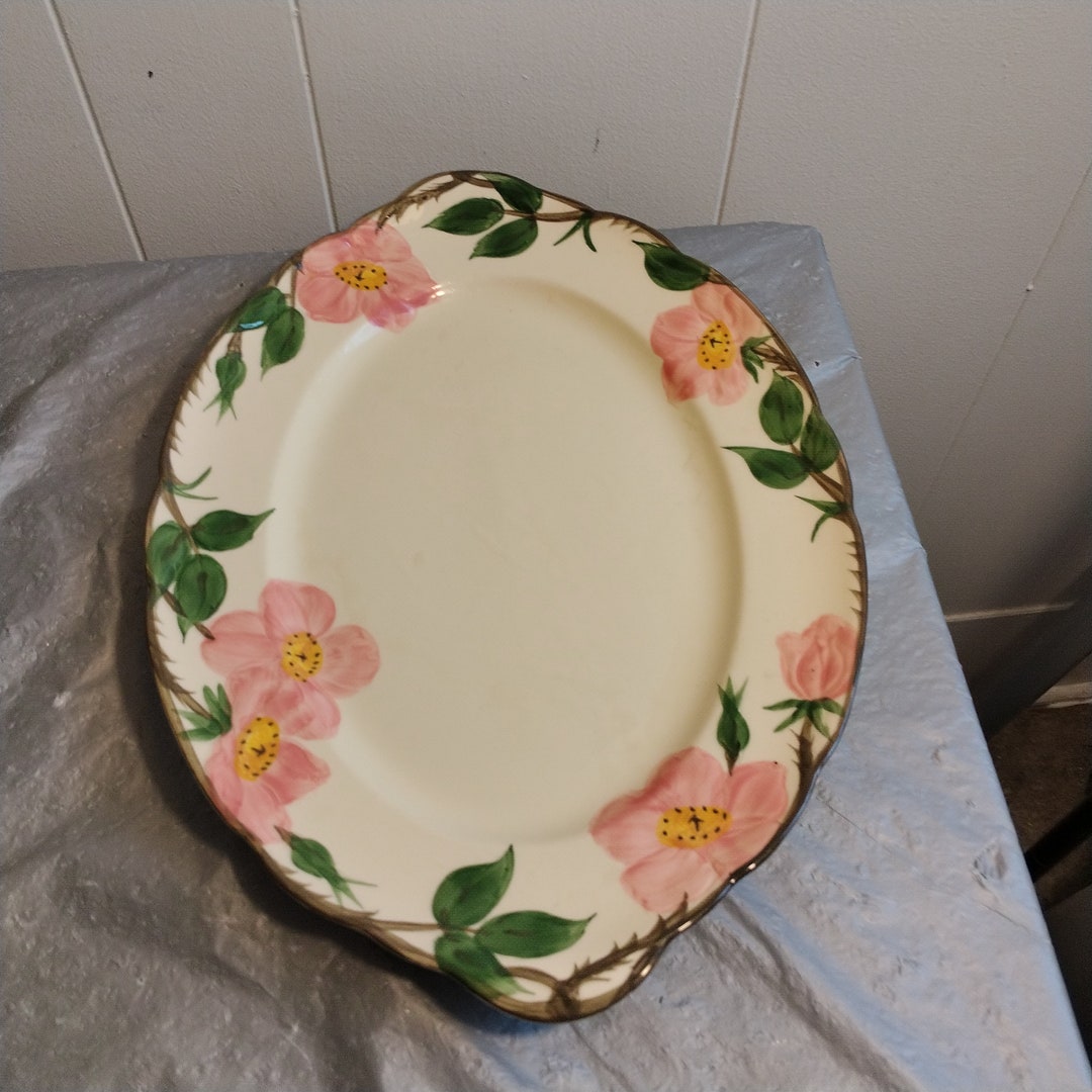 14" Desert Rose Platter Franciscan England Serving Plate - Etsy