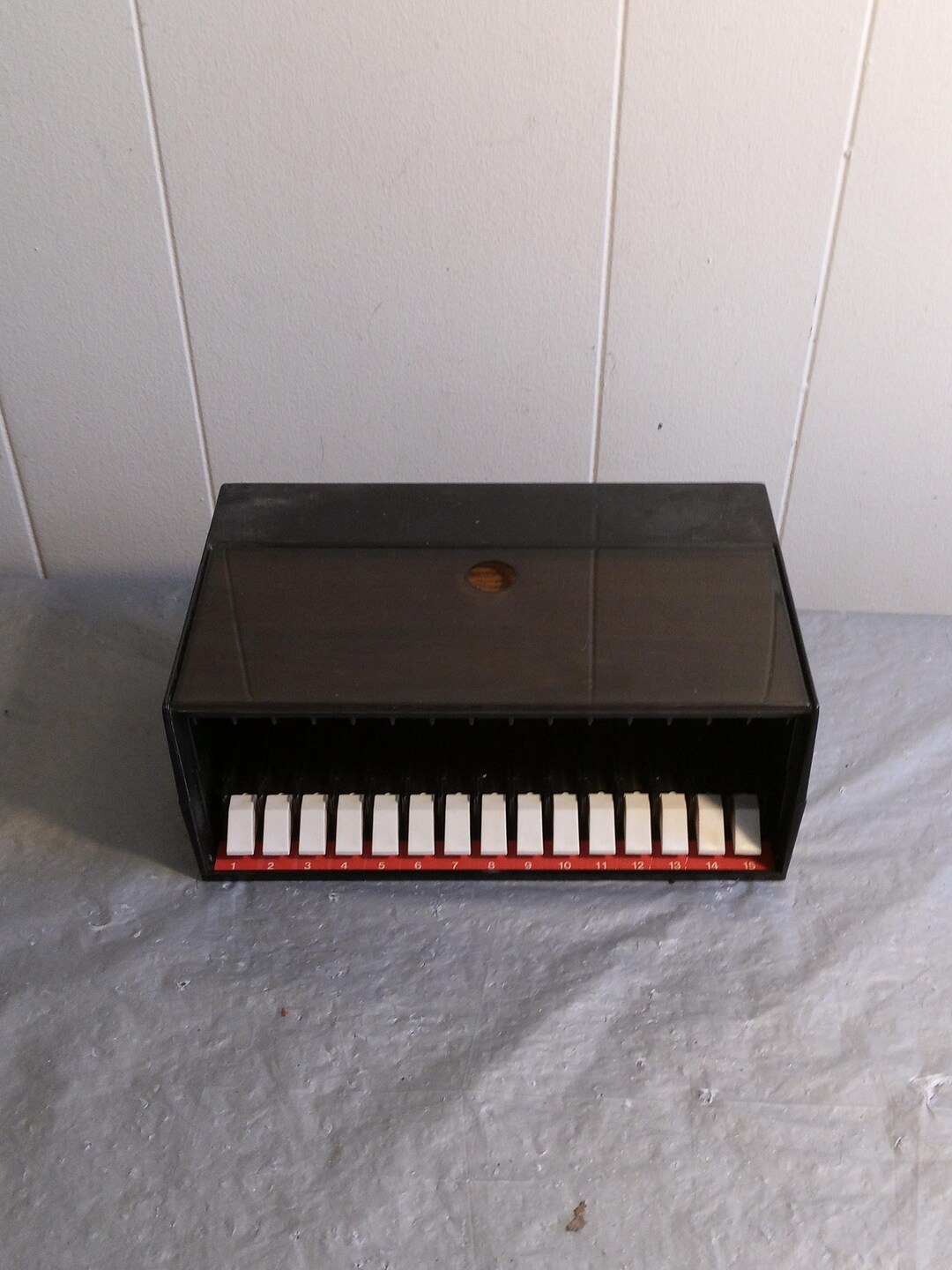 Vintage Retro Cassette Storage Box, Holds 15 - Etsy