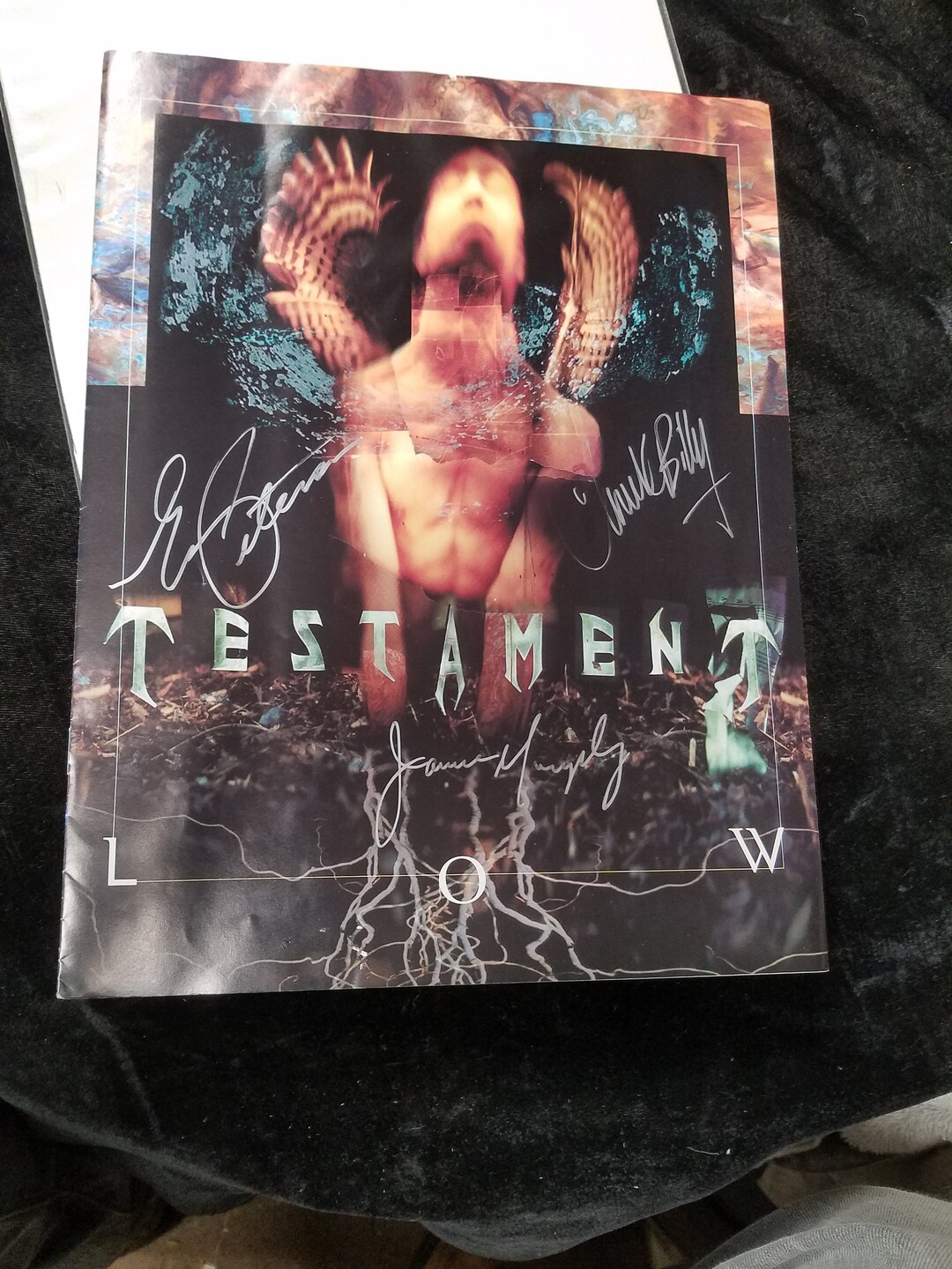 1990's Heavy Thrash Metal TESTAMENT Low Promotional Comic Book Press ...