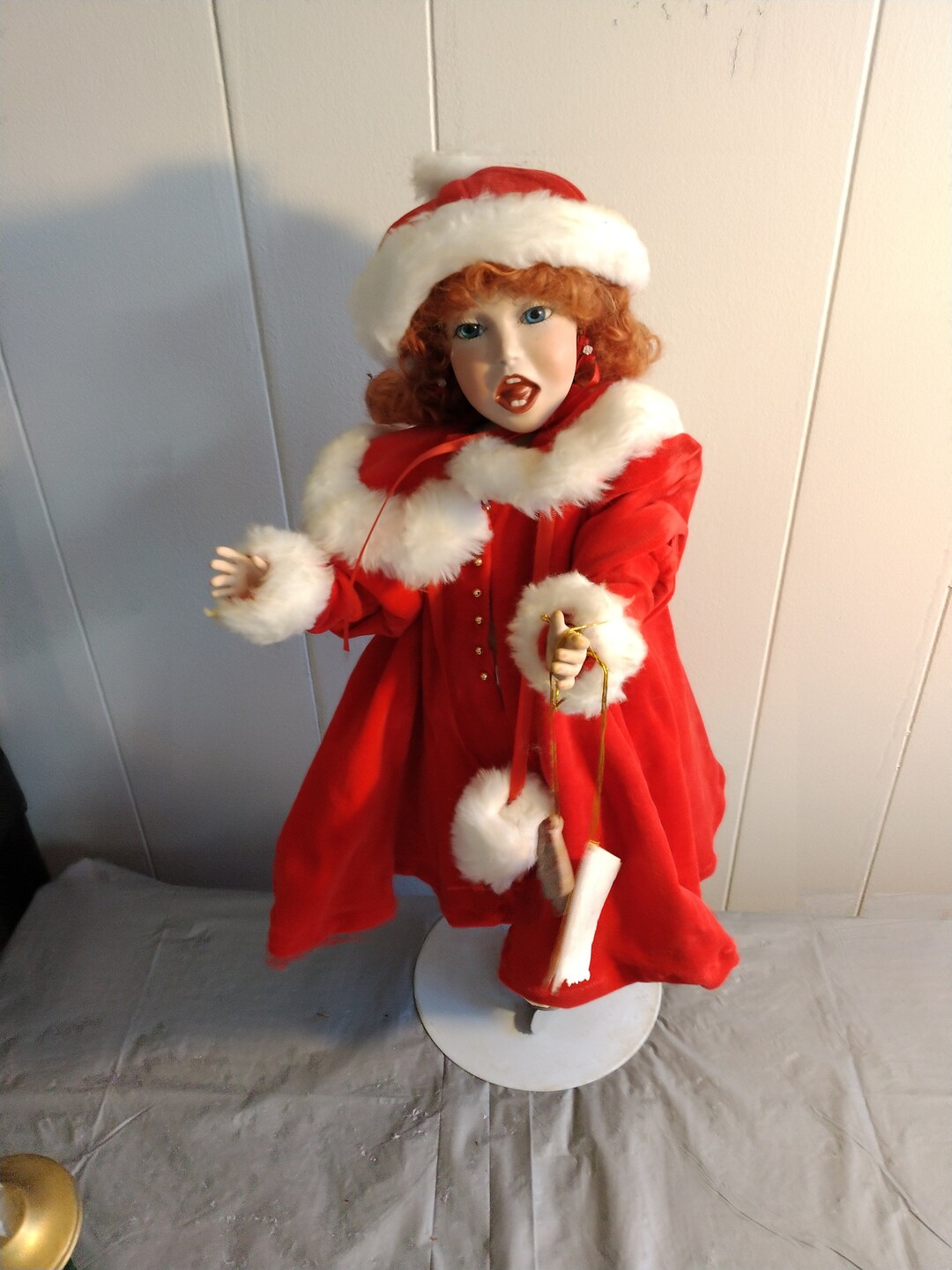 18" Cindy Shafer Patti Doll, Ice Skater Art Doll, Beverly Hills ...