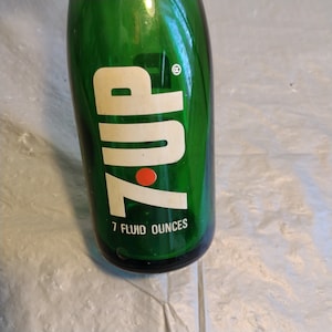 Vintage 7 Oz 7 up Soda Bottle - Etsy