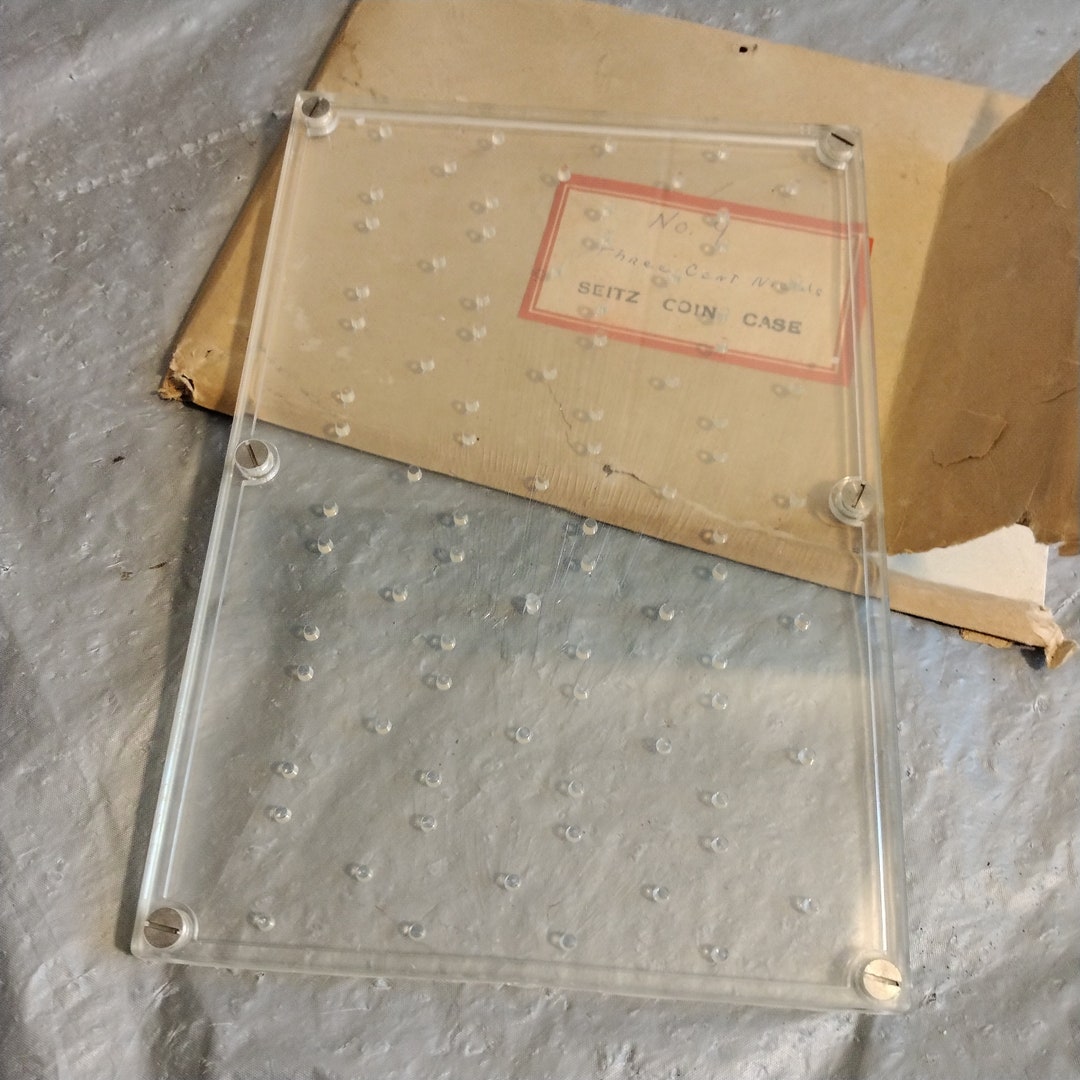 Vintage Seitz Coin Display Case - Etsy