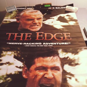 27x40" the Edge Movie Poster 1997 - Etsy