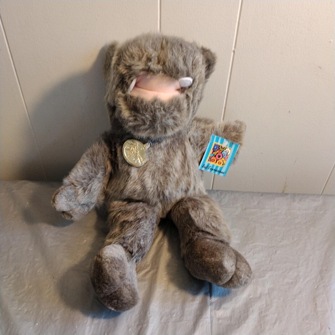 Soft Expressions Grey Plush Hippo, Hippopotamus 15", MTY International ...