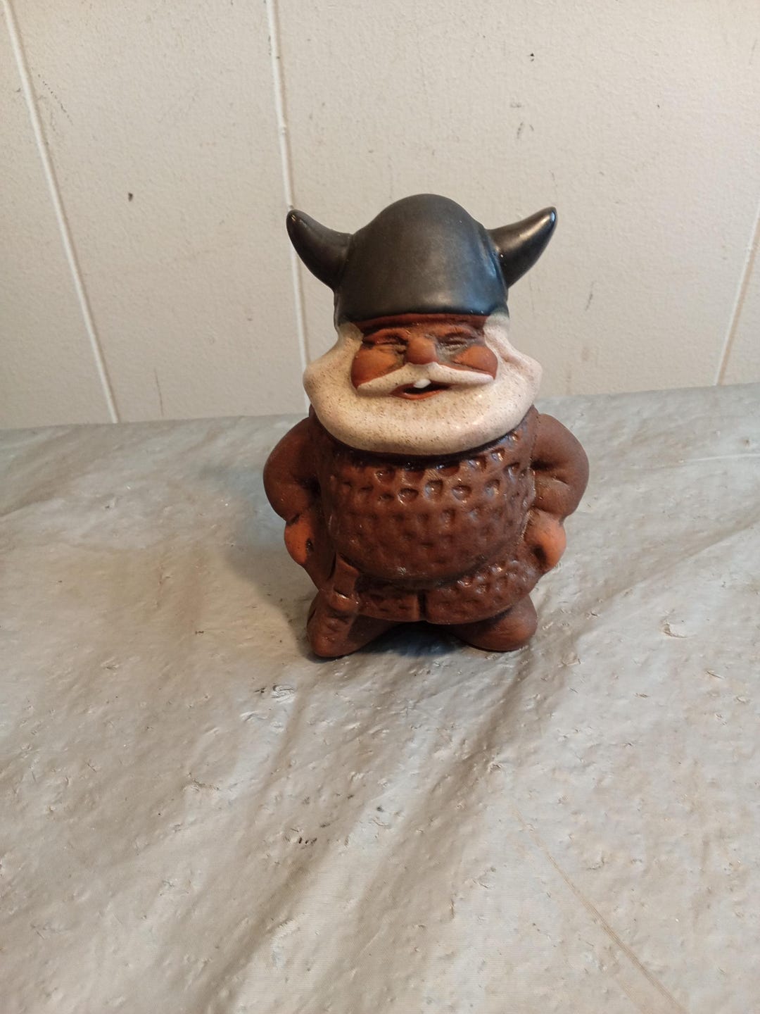Ralph Berg Red Clay Viking Figurine - Etsy