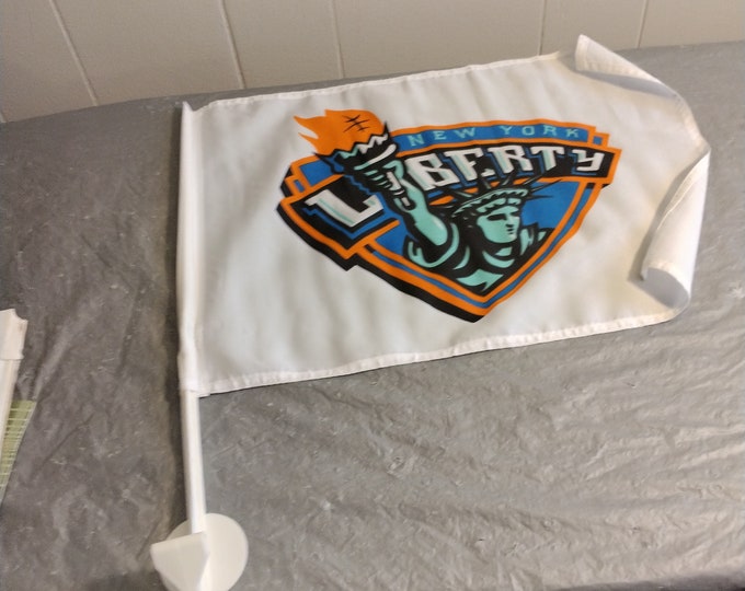 2 New York Liberty Car Window Flags - Etsy